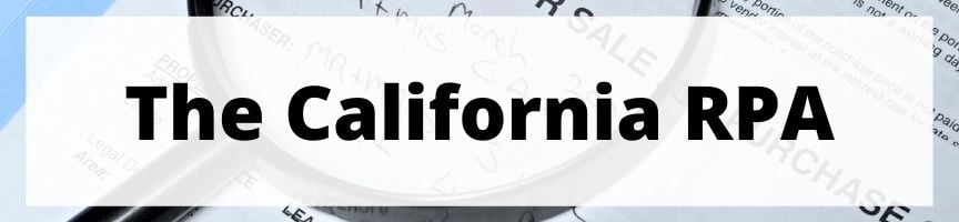 Attorney's Guide to using the California RPA