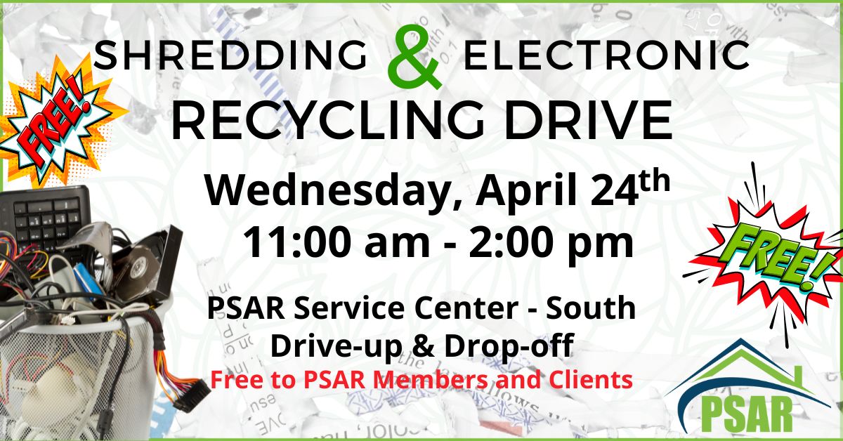 PSAR Free Spring Shredding and Recycle Event