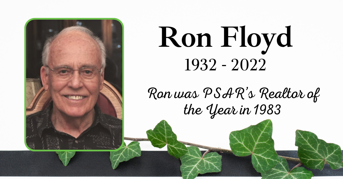 RON FLOYD, PSAR REALTOR, 1932-2022