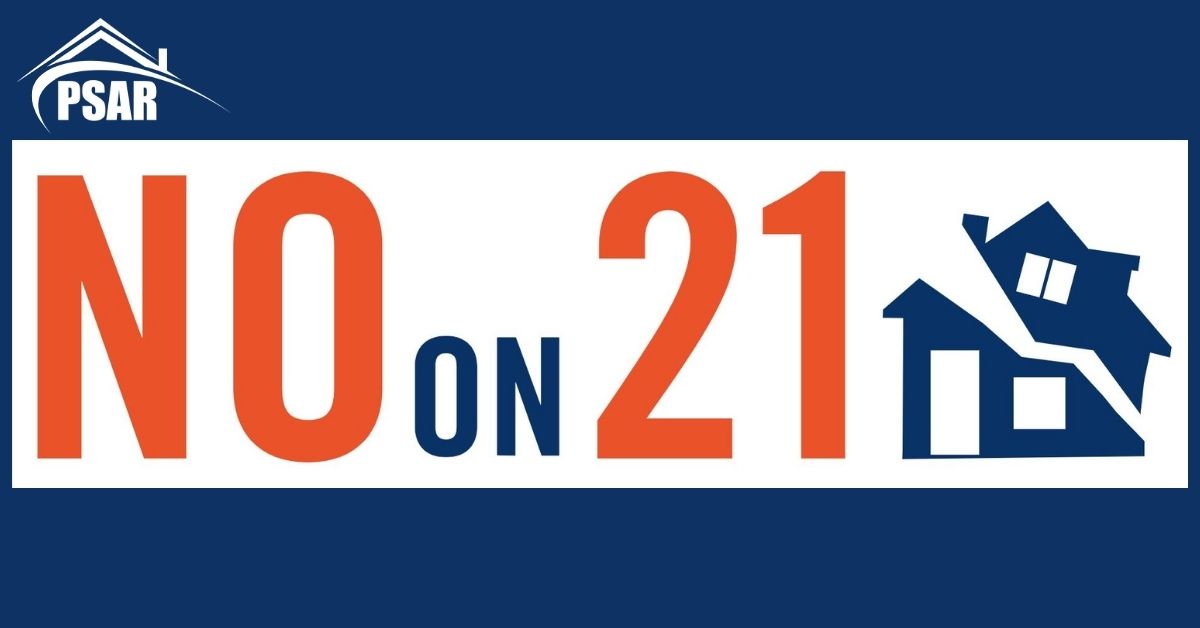 No on PROP 21: RENT CONTROL WON’T END HOUSING CRISIS